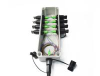China Waterproof Patch cord with Multi Port (SC) Mini SC FTTH Terminal junction box for sale