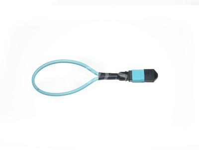 China OM3 24 Fiber Optical Loopback MPO/MTP For Telecom / CATV Systems for sale
