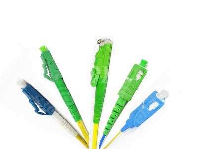 China Industry DYS LC LCAPC E2000 SC SCAPC Type Optical Fiber Patch Cord Meet EUROPE ROHS for sale