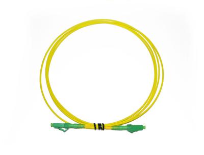 China LCAPC - LCAPC Smplex Singlemode Optical Fiber Patch Cord for sale