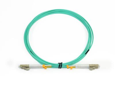 China LC - LC Jumper 50/125 OM3 Multi-mode Optical Fiber Patch Cord With RoHS Compliant for sale