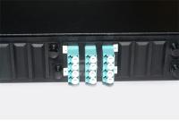 China 1U LC 48Core Base Type Fiber Optic MPO/MTP Patch Panel for sale