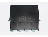 China 1U LC 48Core Base Type Fiber Optic MPO/MTP Patch Panel for sale