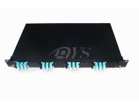 China 1U LC 48Core Base Type Fiber Optic MPO/MTP Patch Panel for sale