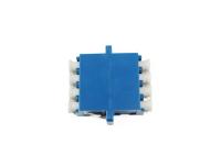 China Quad LC Singlemode Optic Fiber Adapter for sale