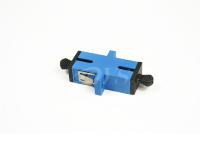 China SC/UPC single mode simplex with metal laser shrapnel, Optic fiber adapter for sale