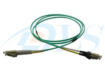 China Mini LC - LC Jumper Optical Fiber Patch Cord 50 / 125 OM3 Multimode For LC Connector for sale