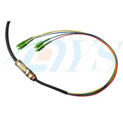 China 4 - 48 Cores Optical Fiber Patch Cord Single-mode for Trunk Line Connector for sale