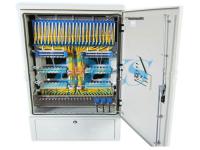 China Two Layers Fiber Optic Terminal Box , Stainless Steel Distribution Cabinet for sale