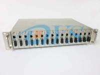 China Singlemode Optical Fiber Media Converter IEEE802.3u With 16 Slot for sale