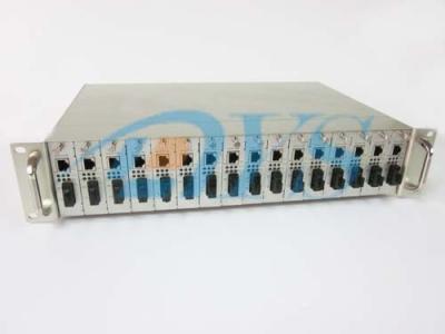 China Singlemode Optical Fiber Media Converter IEEE802.3u With 16 Slot for sale