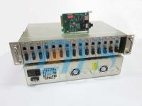 China Singlemode Optical Fiber Media Converter IEEE802.3u With 16 Slot for sale