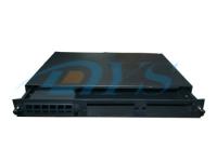 China Aluminium Black Odf Fiber Optic , 24 Port SC Fiber Optic Patch Panel for sale