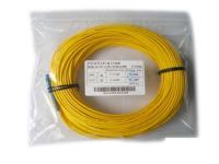 China Single Mode 9/125 Simplex Optical Fiber Patch Cord With LSZH / OFNR / PVC Jacket for sale