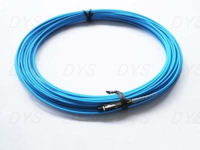 China 2.0mm Single Mode Duplex Armored Fiber Optic Patch Cord / Jumper for sale