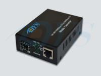 China 10 / 100 / 1000M SM - SFP Dual Optical Fiber Media Converter for sale