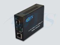 China 10 / 100 / 1000M SM - SFP Dual Optical Fiber Media Converter for sale