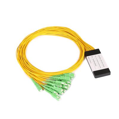 China 1*16 SC/APC PLC Optical Fiber Splitter With Various Coupling Ratio for sale