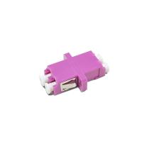 China LC / UPC SM SX Ceramic Plastic Fiber Optic Adapter With Good temperature stabilization for sale