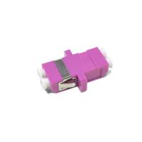 China LC / UPC SM SX Ceramic Plastic Fiber Optic Adapter With Good temperature stabilization for sale