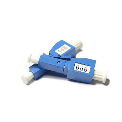 China 18dB Singlemode Male to Female LC / UPC Fiber Optic Attenuator , 3 / 20dB Optical Attenuator for sale