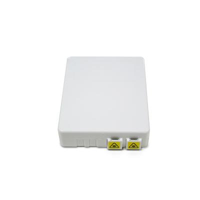 China FTTH 2 Ports Fiber Optic Odf Waterproof Mini With 5mm - 10mm Cable Diameter for sale
