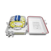 China Indoor / Outdoor Fiber Optic Terminal Box Waterproof 16 Ports Easy Installation for sale