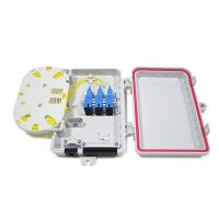 China Wall Mounted 6 Fiber SC Fiber Optic Patch Box , Easy installation for sale