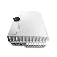 China FTTH Outdoor 16 Fiber Optic Terminal Box 16 Port Pole Mount Wall Mounted for sale