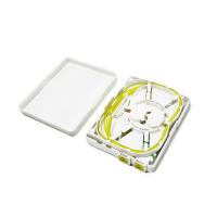 China Light Weight 2 Port Fiber Termination Box ABS PC Wall Mounted Anti-UV for sale