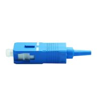 China Housing SC / UPC Optical Fiber Connectors , Single Mode Fiber Connectors Durable for sale