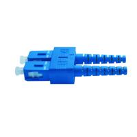 China Singlemode SC UPC Fiber Optics Connectors For High Back Reflection Loss Value for sale