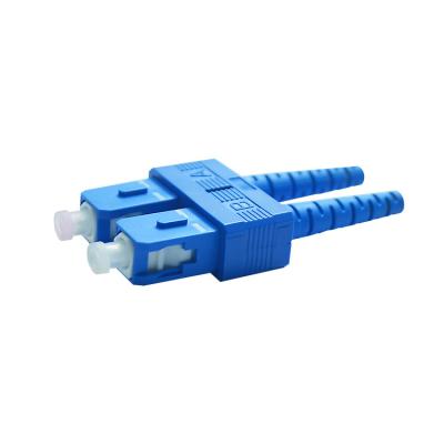 China High Back Reflection Loss Value SC / UPC Optical Fiber Connectors Parts To CATV for sale
