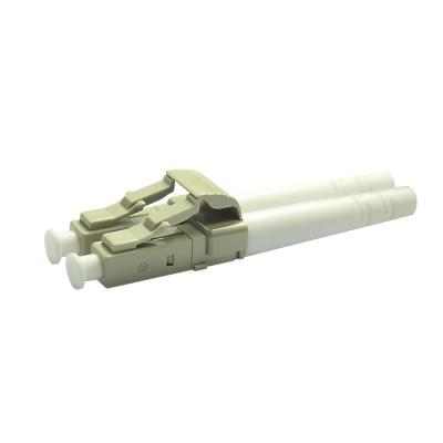 China LC Duplex Multimode Optical Fiber Connectors For Telecom Network for sale