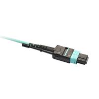 China MPO pull tap Optic fiber trunk cable OM3 12core/24core MTP/MPO Patch Cord for sale