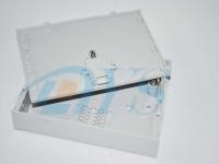 China Aluminium FC 24Ports Fiber Optic Adapter Wall Mount Termination Box 19