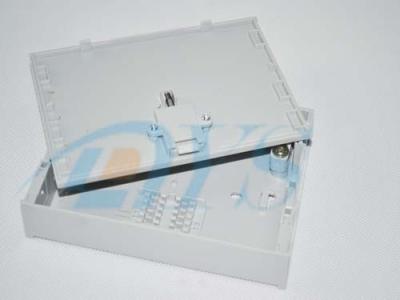 China Aluminium FC 24Ports Fiber Optic Adapter Wall Mount Termination Box 19