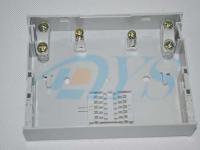 China Aluminium FC 24Ports Fiber Optic Adapter Wall Mount Termination Box 19