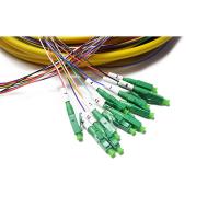 China 12 Fiber distribution break out LC/APC to LC/UPC preterminated cable Simplex For Access Networks for sale