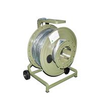 China outdoor patch cord IP68 MPO LC with metal fiber optic cable reel for sale