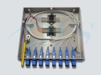 China Indoor Wall Mounted Fiber Optic Terminal Box , Light FTTH Terminal Box for sale