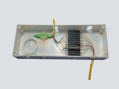 China Light Weight Fiber Optic Terminal Box For FTTH With Indoor Wall Mounted Type for sale