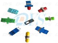 China 1 / 2 Core Plastic Metal Optical Fiber Patch Cord , Green Optical Fiber Cable Adapter for sale