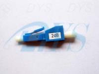 China LC 2 dB Blue Fiber Optic Attenuator Environmental Stable With 1240nm - 1620nm Wavelength for sale