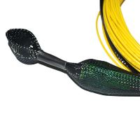 China 12 fiber elite pulling eye Reversible MPO Connector Patchcord for sale