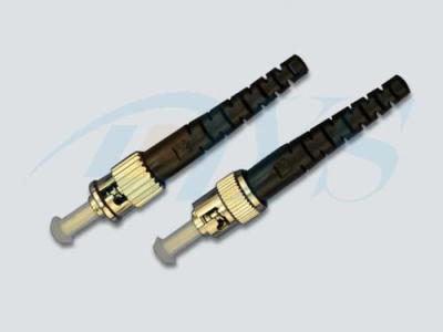 China ST 3.0mm PC / UPC Optical Fiber Connectors , Polishing Singlemode Fiber Optic Connector for sale