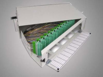 China Stainless Steel Fiber Optic Terminal Box For FTTB With 5mm - 10mm Cable Diameter for sale