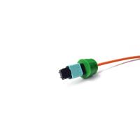 China 12 Cores MPO/MTP Fiber Optic Patch Cord Customized Length Low Insertion Loss for sale
