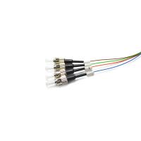 China Fiber Optical Cable OM2 Fanout MPO/MTP To ST 4 Mulitmode Model APC / PC Polish for sale