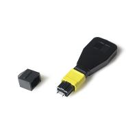 China Mini MPO/MTP Loopback 12 Fiber 24 Fiber Female Fiber Optic 0.35dB Insertion Loss for sale